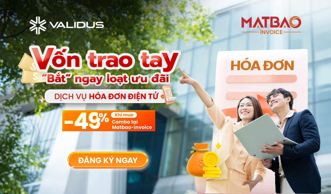 Validus Việt Nam – Vay vốn doanh nghiệp vừa và nhỏ Tín chấp